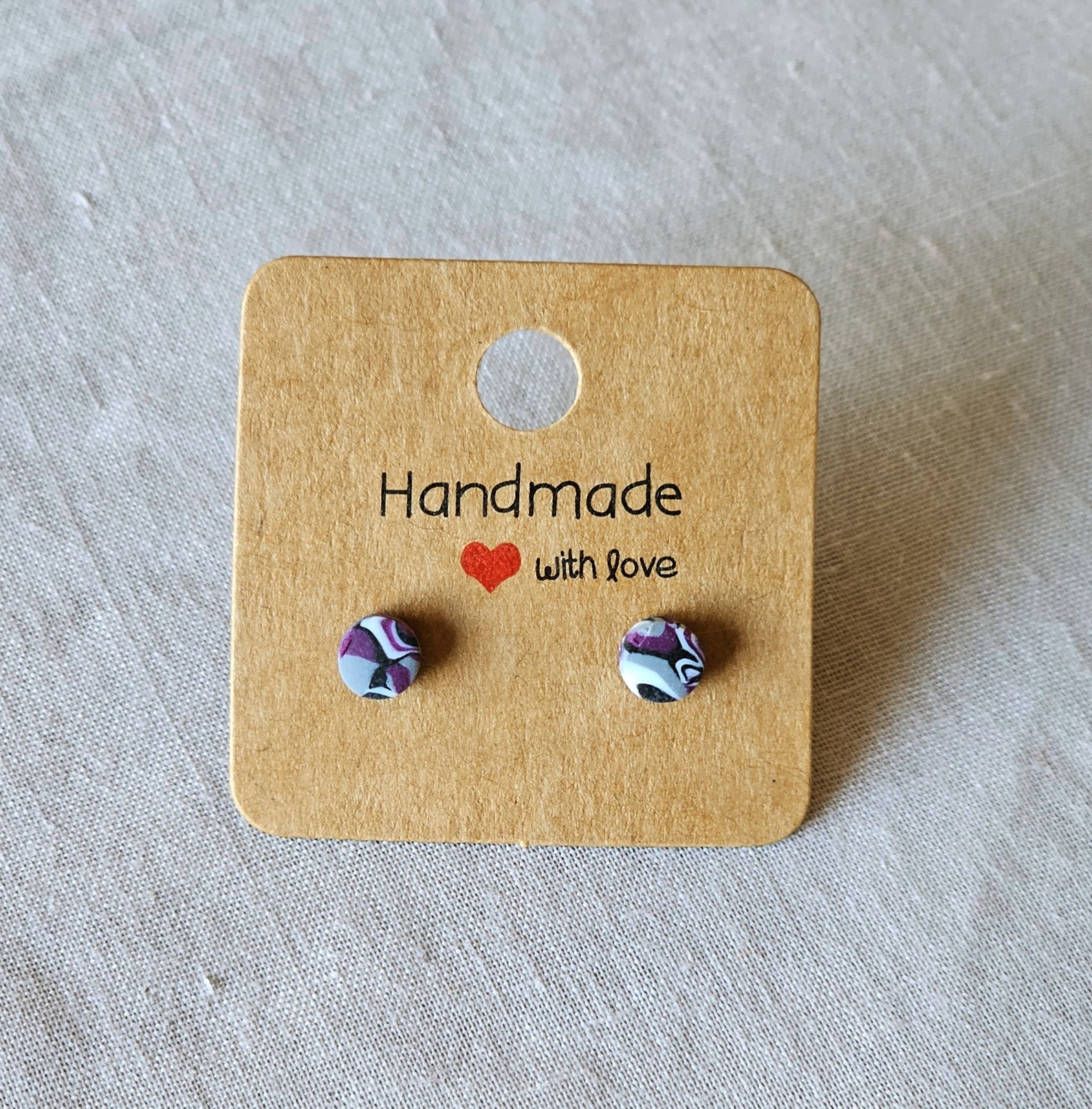 Subtle Asexual Pride Studs | Ace Pride Jewellery | Subtle Ace Pride - Etsy