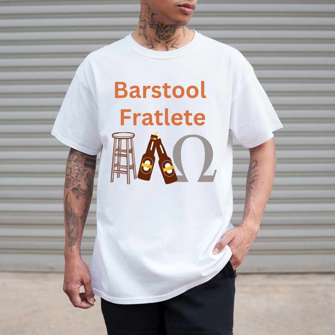 Barstool Fratlete, Fraternity College Shirt, Party Merch, College ...