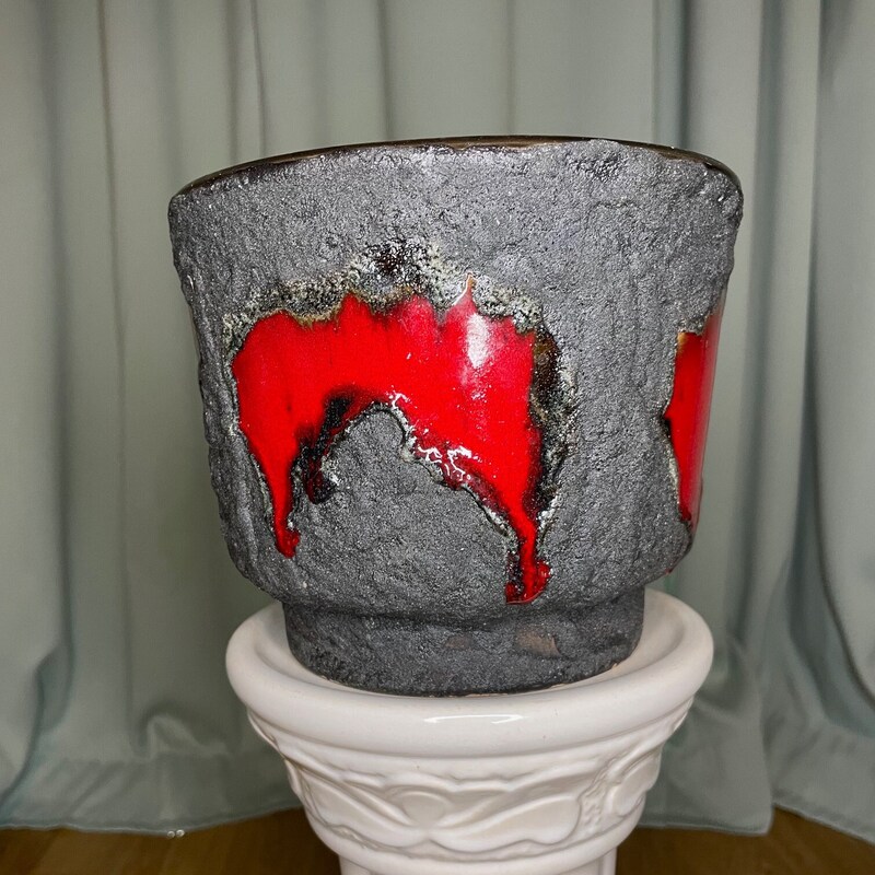 Fat Lava Plant Pot - Etsy