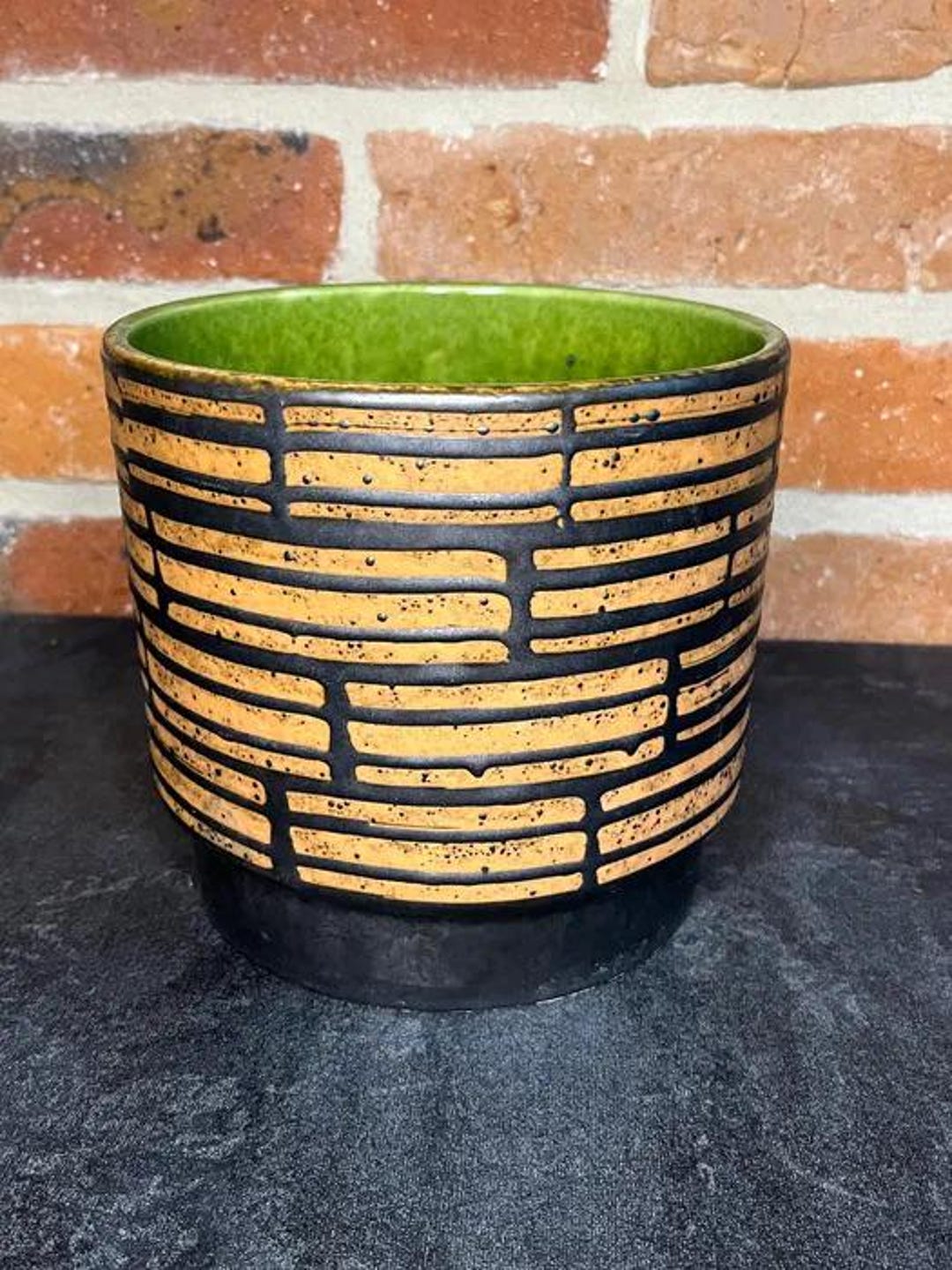 Jasba Ceramic Planter Flower Pot. West Germany Pottery. - Etsy