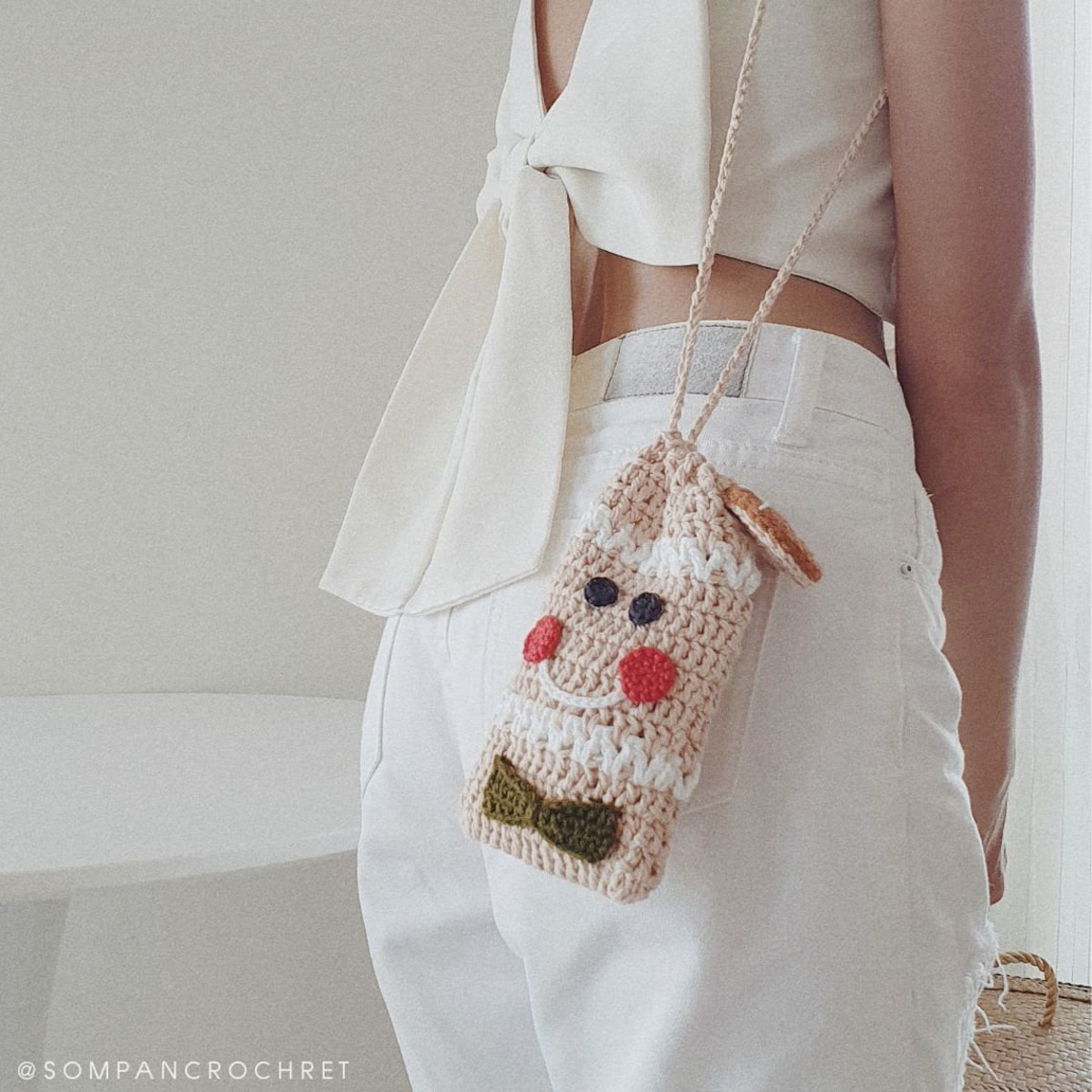 CROCHET PATTERN Christmas Bags Santa Claus Bags Small - Etsy