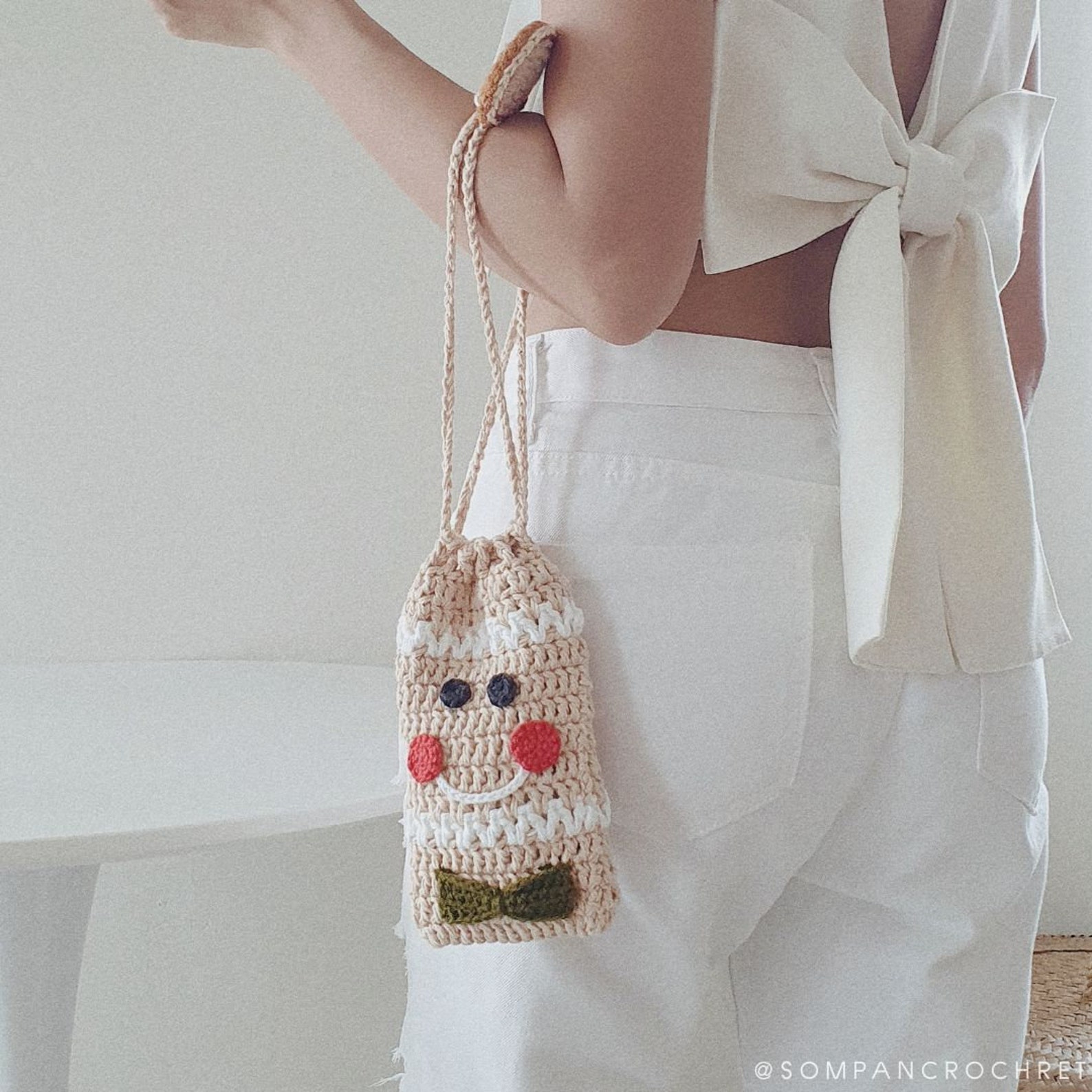 CROCHET PATTERN Christmas Bags Santa Claus Bags Small - Etsy