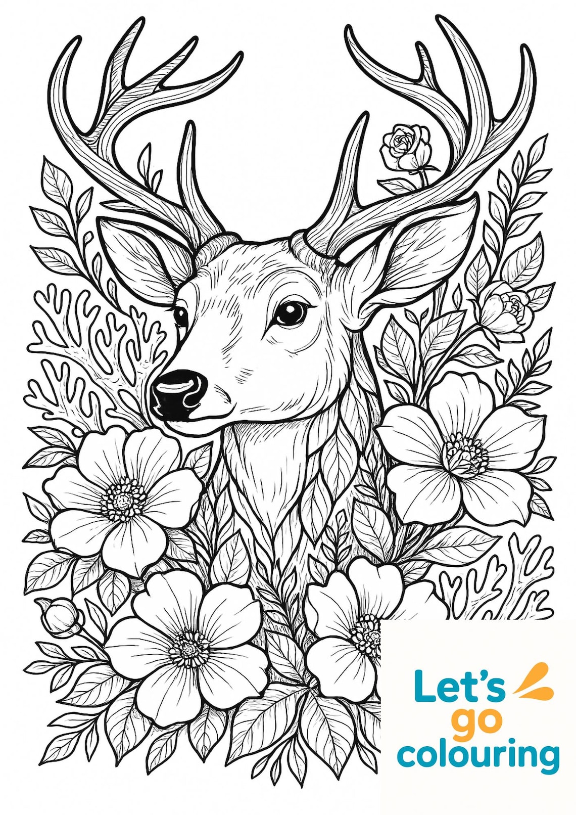 Mindfulness Colouring Book: Nature Art Therapy (printable PDF) - Etsy