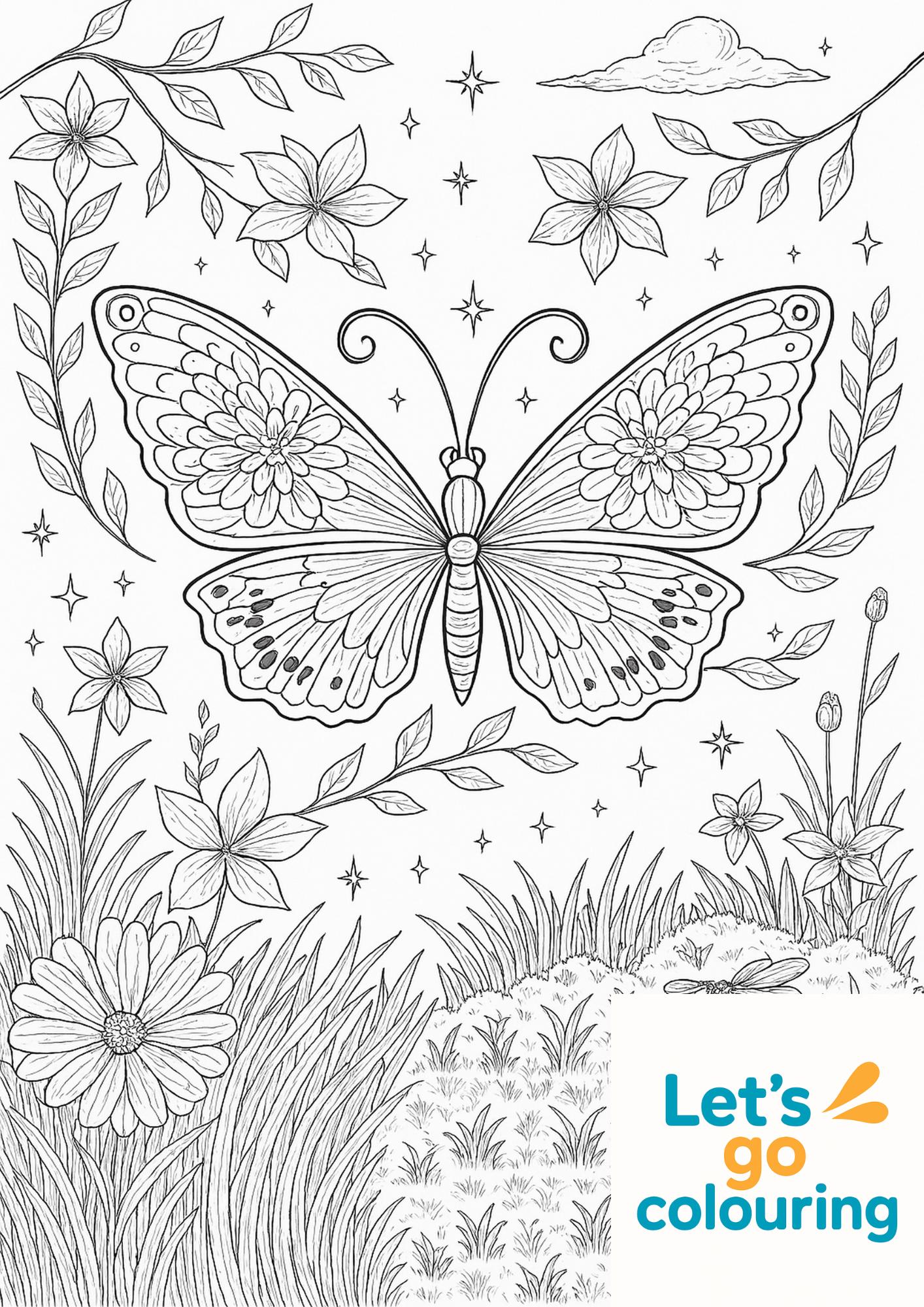 Mindfulness Colouring Book: Nature Art Therapy (printable PDF) - Etsy