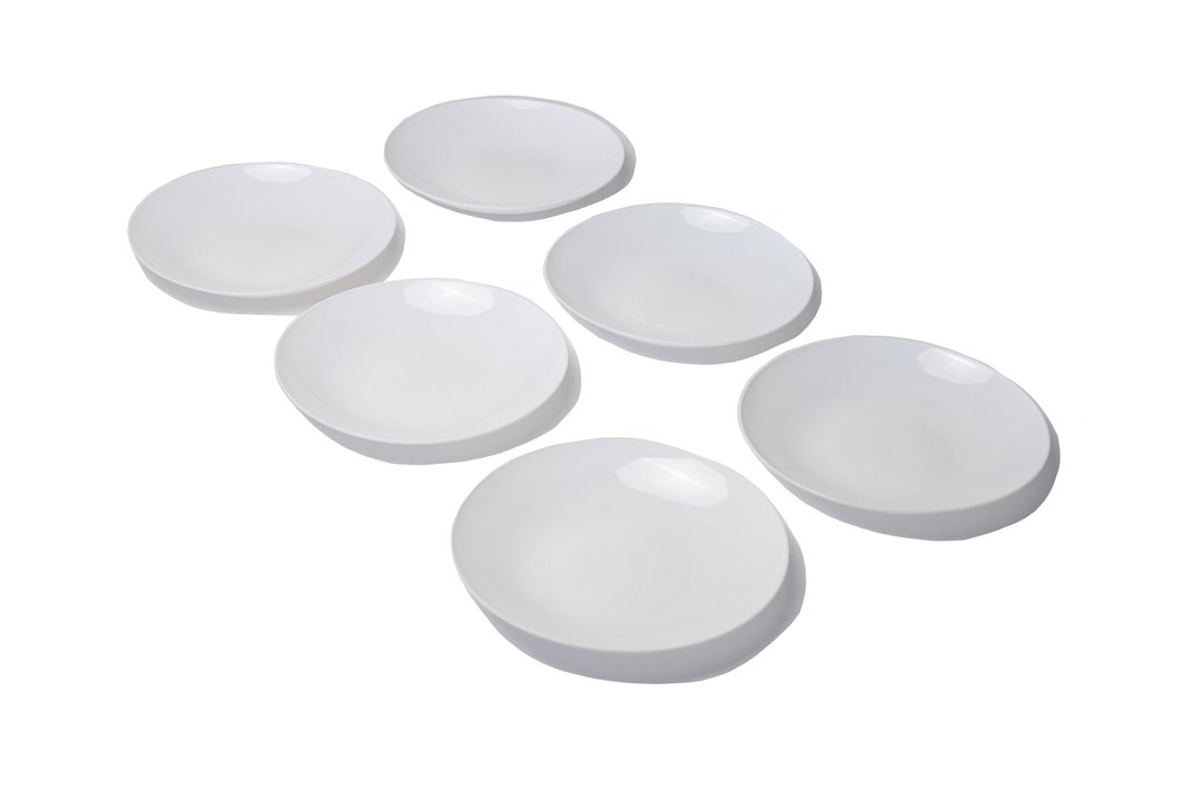 Large Plastic Disposable Plates 6pcs Party Serving Trays and - Etsy