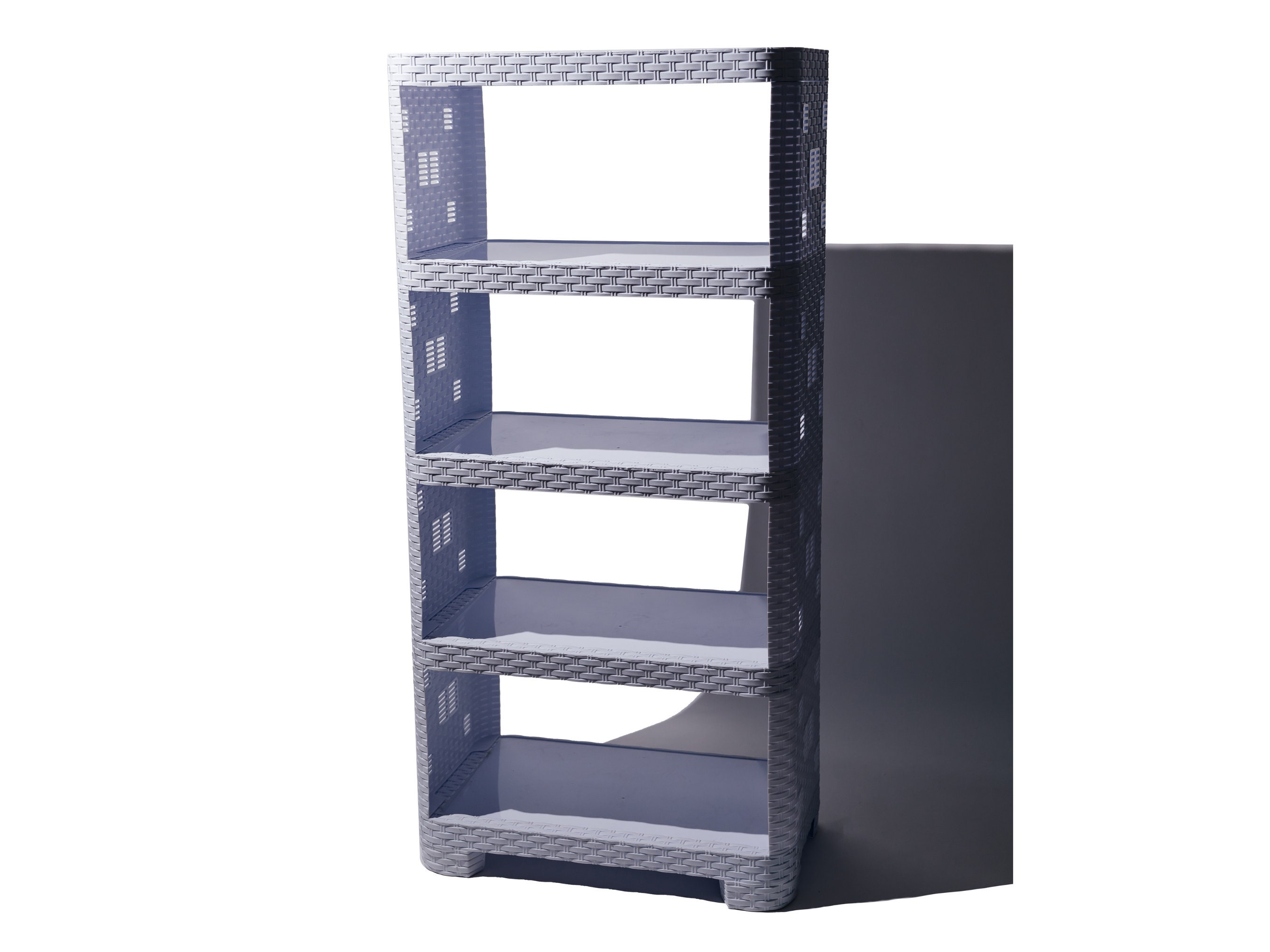 5 Tier Plastic Shelving Unit Outdoor Shelves Storage Rack - Etsy