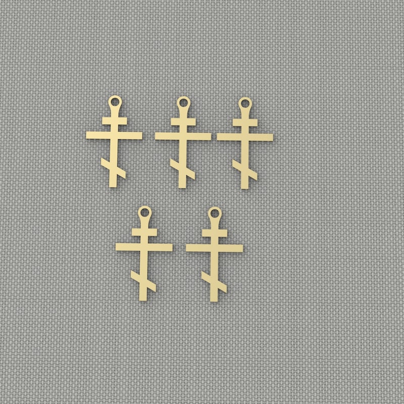 Orthodox Cross Necklace - Etsy