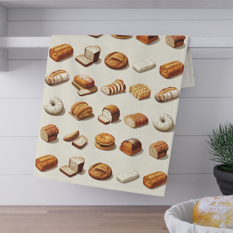 Bread Tea Towel - Etsy