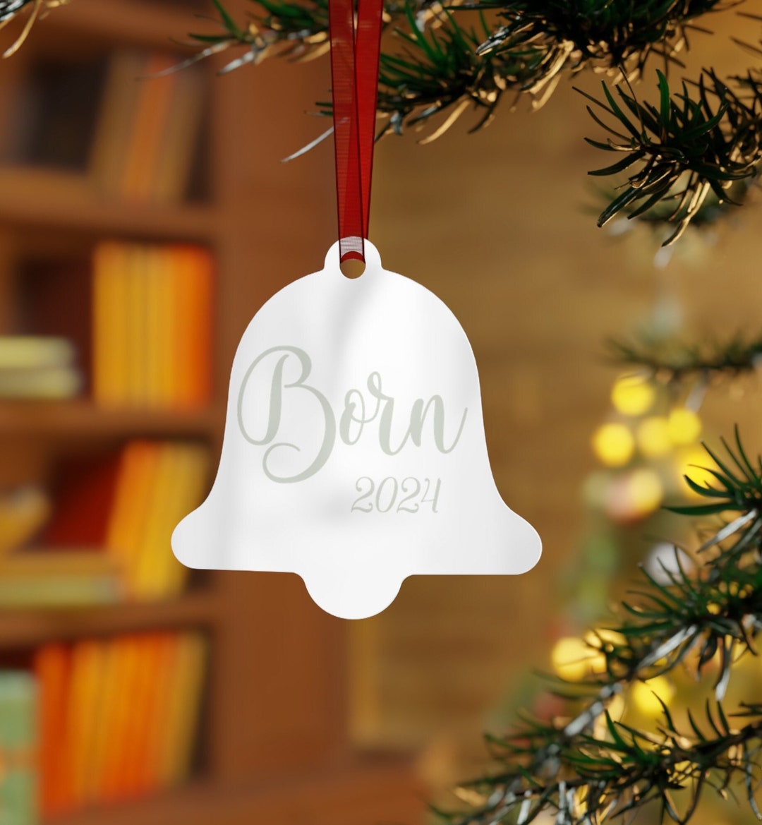 Born 2024 Christmas Ornaments Baby's First Christmas Ornament Newborn ...