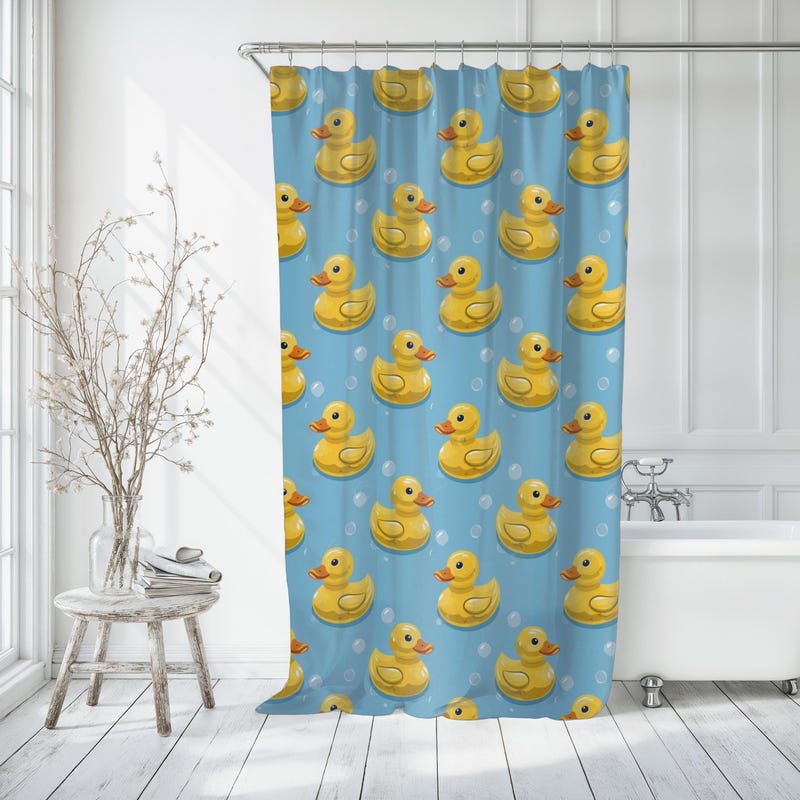 Yellow Quirky Curtains - Etsy