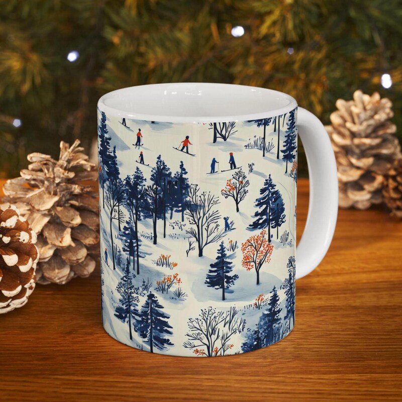 Skiing Pottery - Etsy