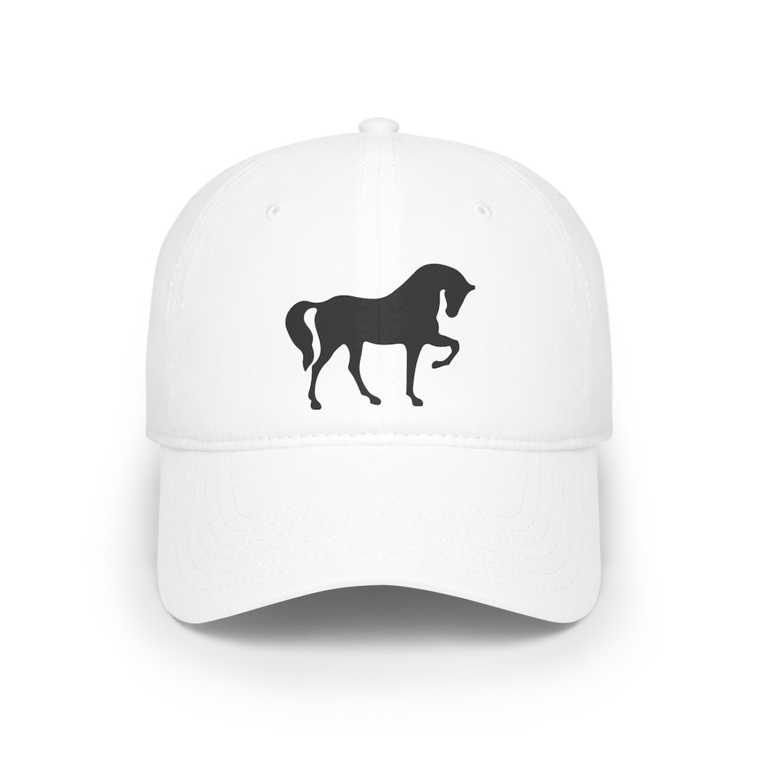 Horse Baseball Cap Dressage Horse Hat Equestrian Style Cap Horse Show ...