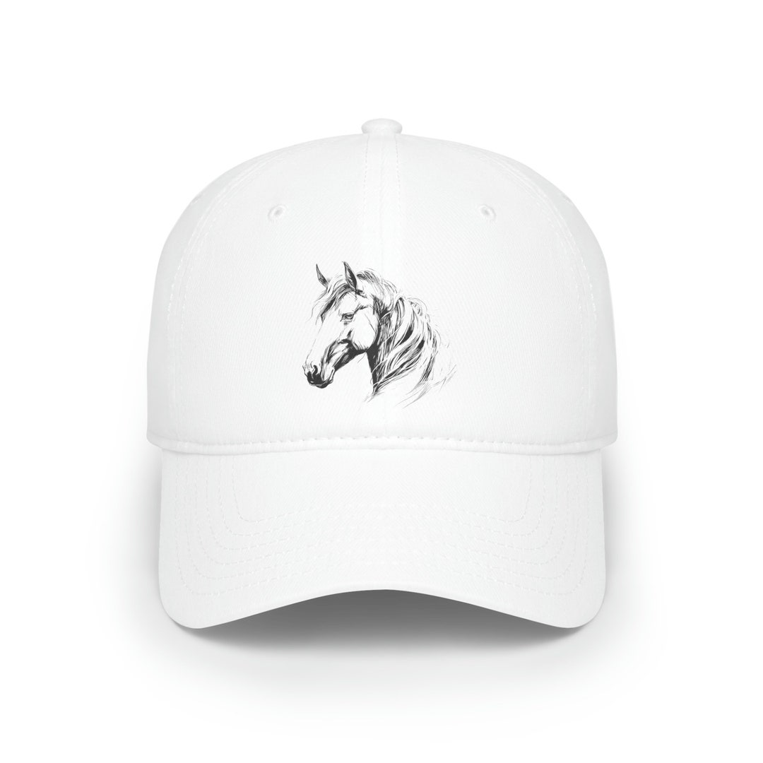 Horses Head Baseball Cap, Horse Hat, Wild Horse, English Riding ...