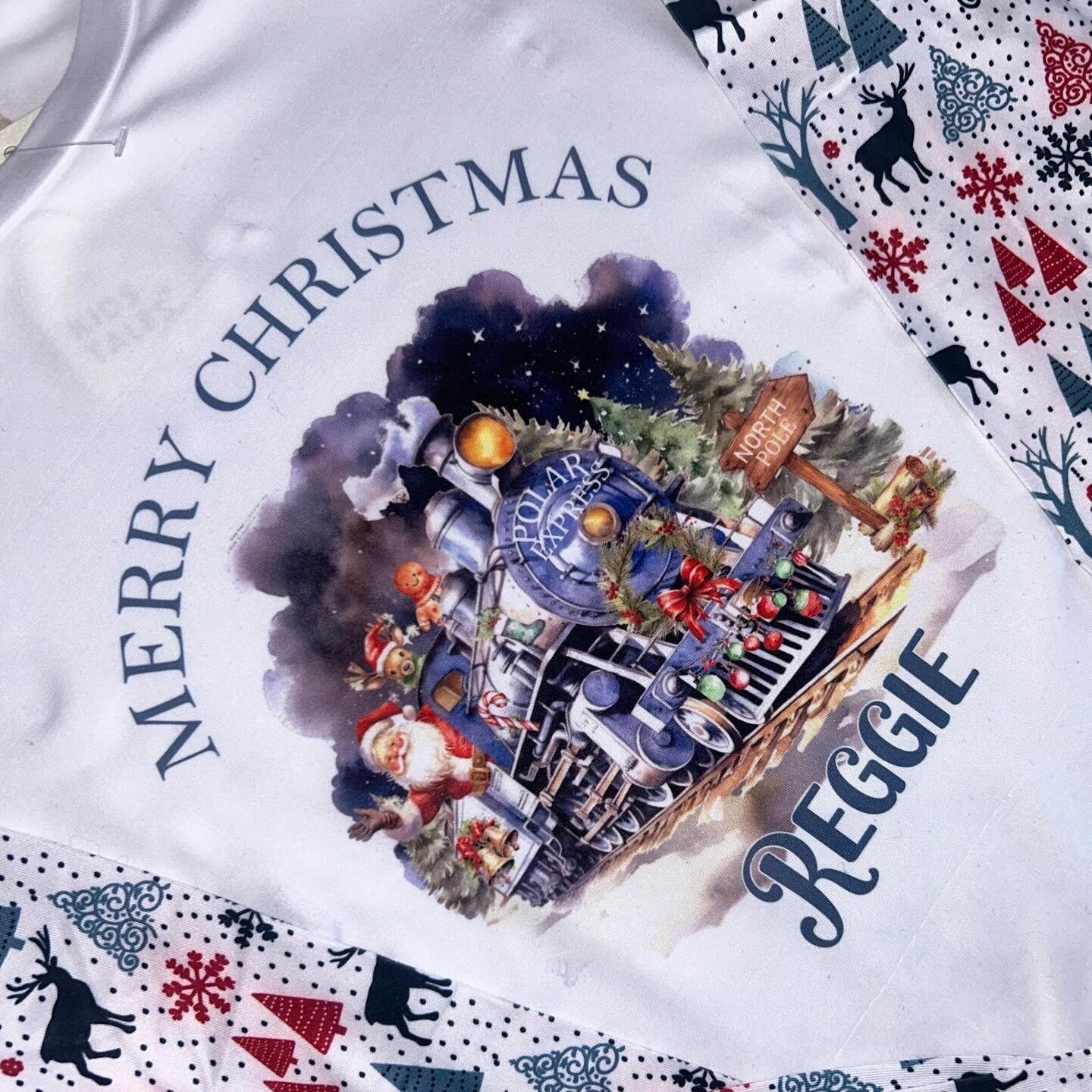 Personalised Polar Express Pyjamas | Family Christmas Pyjamas - Etsy