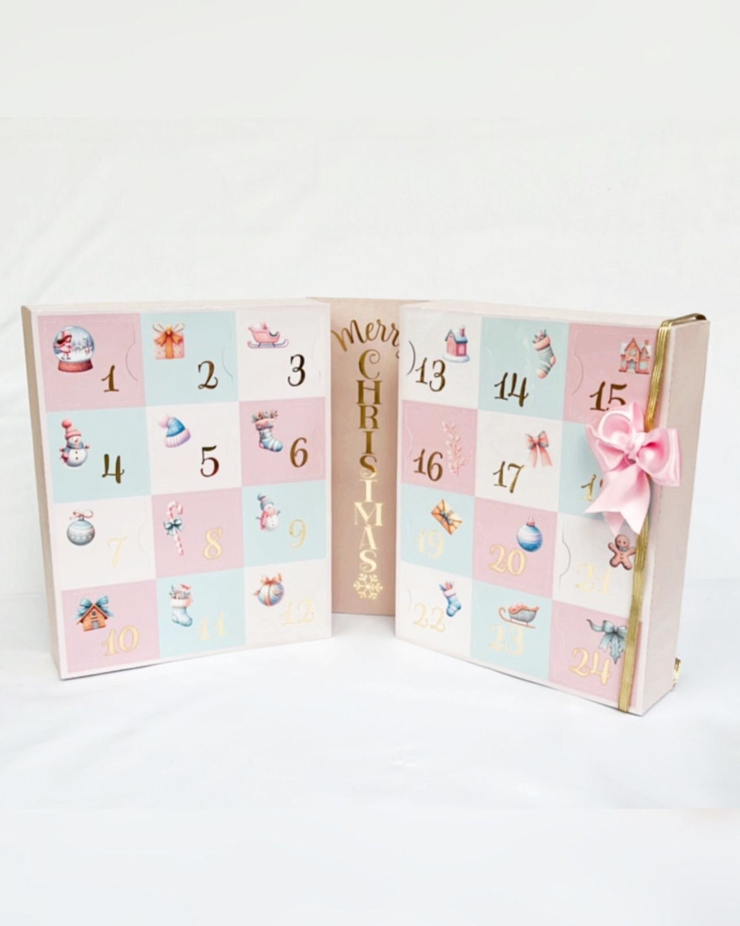 Advent Calendar SVG Book & Digital Paper Set / Digital File / Brother ...