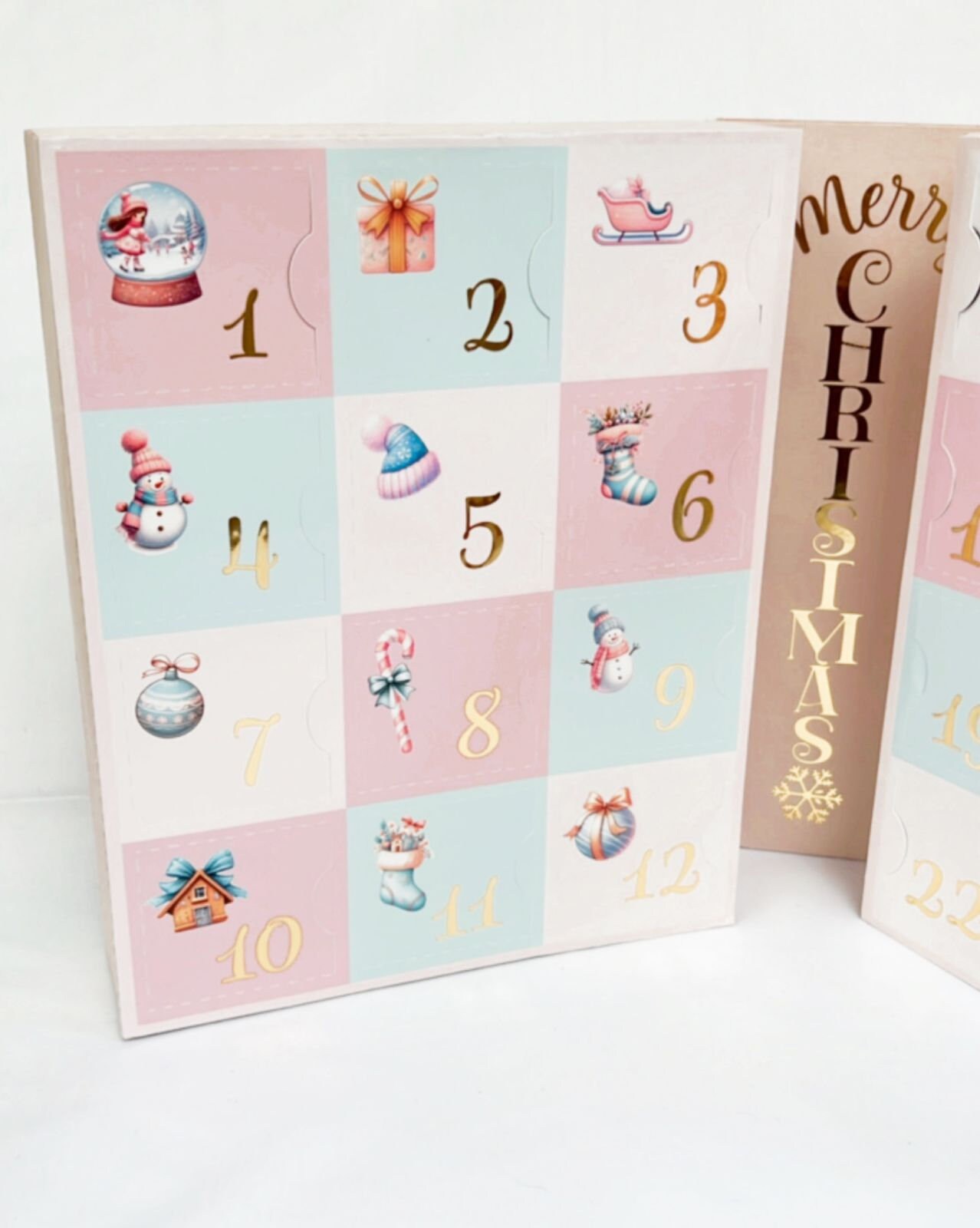 Advent Calendar SVG Book & Digital Paper Set / Digital File / Brother ...