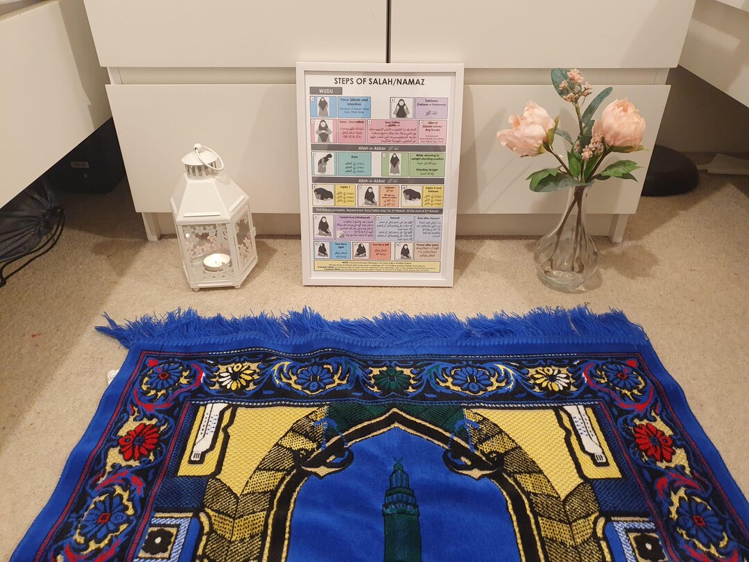 Salah/namaz/prayer Step by Step Guide With Pictures - Etsy