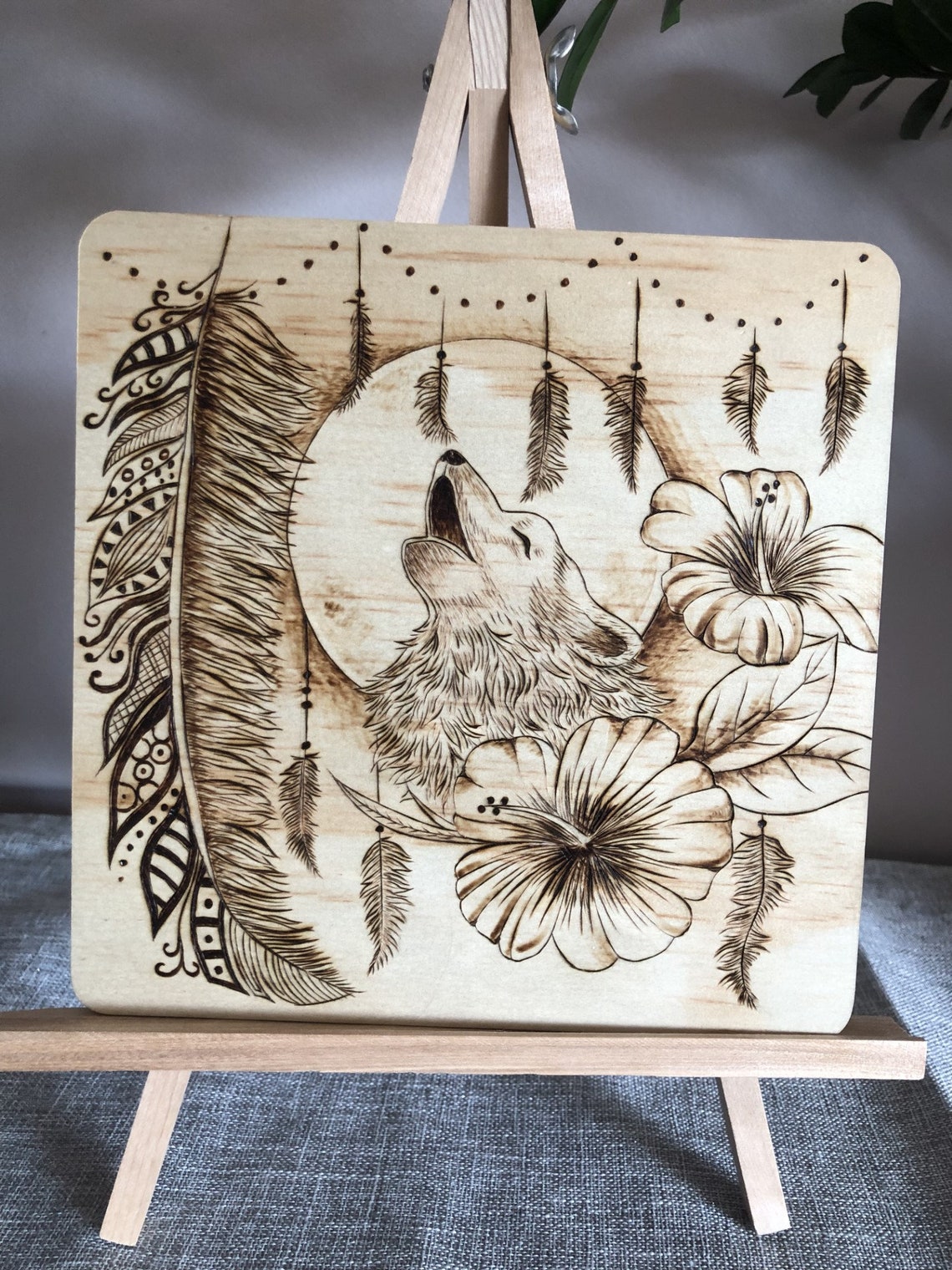 Custom Wood Burned Artwork - Etsy