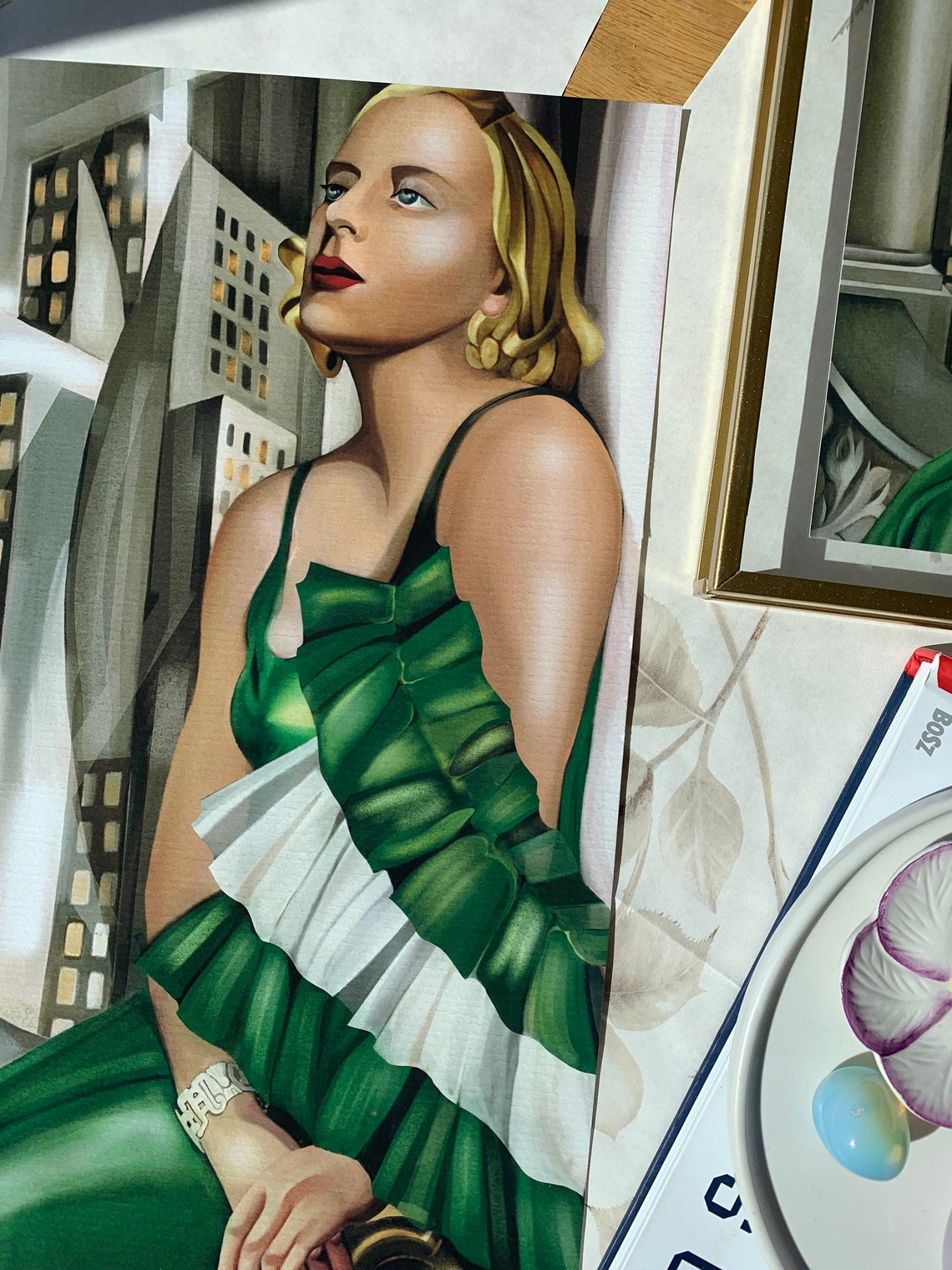 Tamara De Lempicka / Fine Art Poster / Giclee Print / Digital Portrait / Wall Art / Wall Poster ...