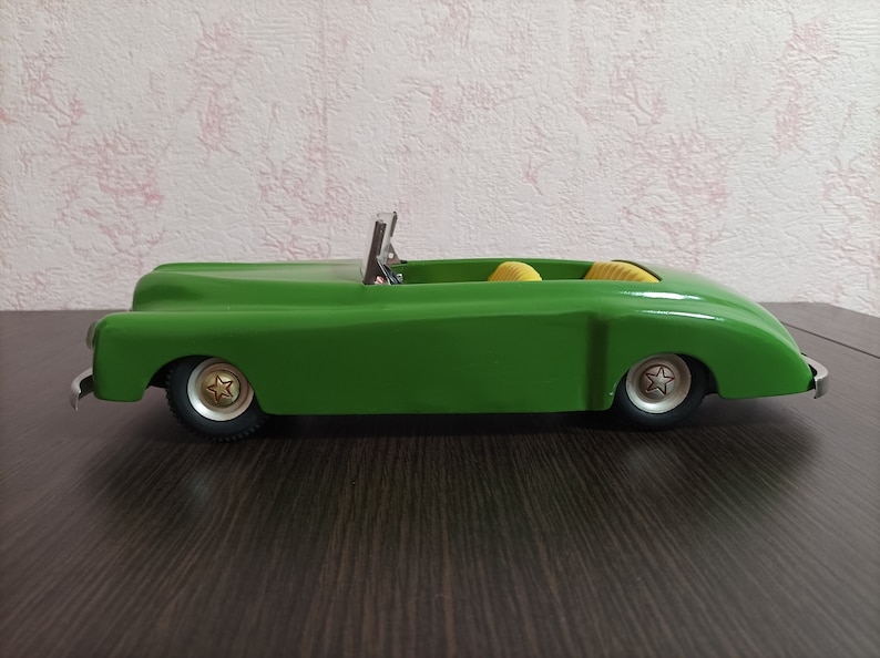 Vintage Iron Toy Car GAZ-12 ZIM inertial From the 50s of the USSR. - Etsy