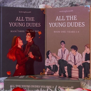 All the Young Dudes Book Full Series. 2 Styles Hardcover Bookbinding. 3 ...