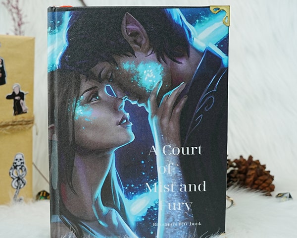 ACOTAR Reading Guide Bookmark Maas Printable Digital Thorns & Roses ...