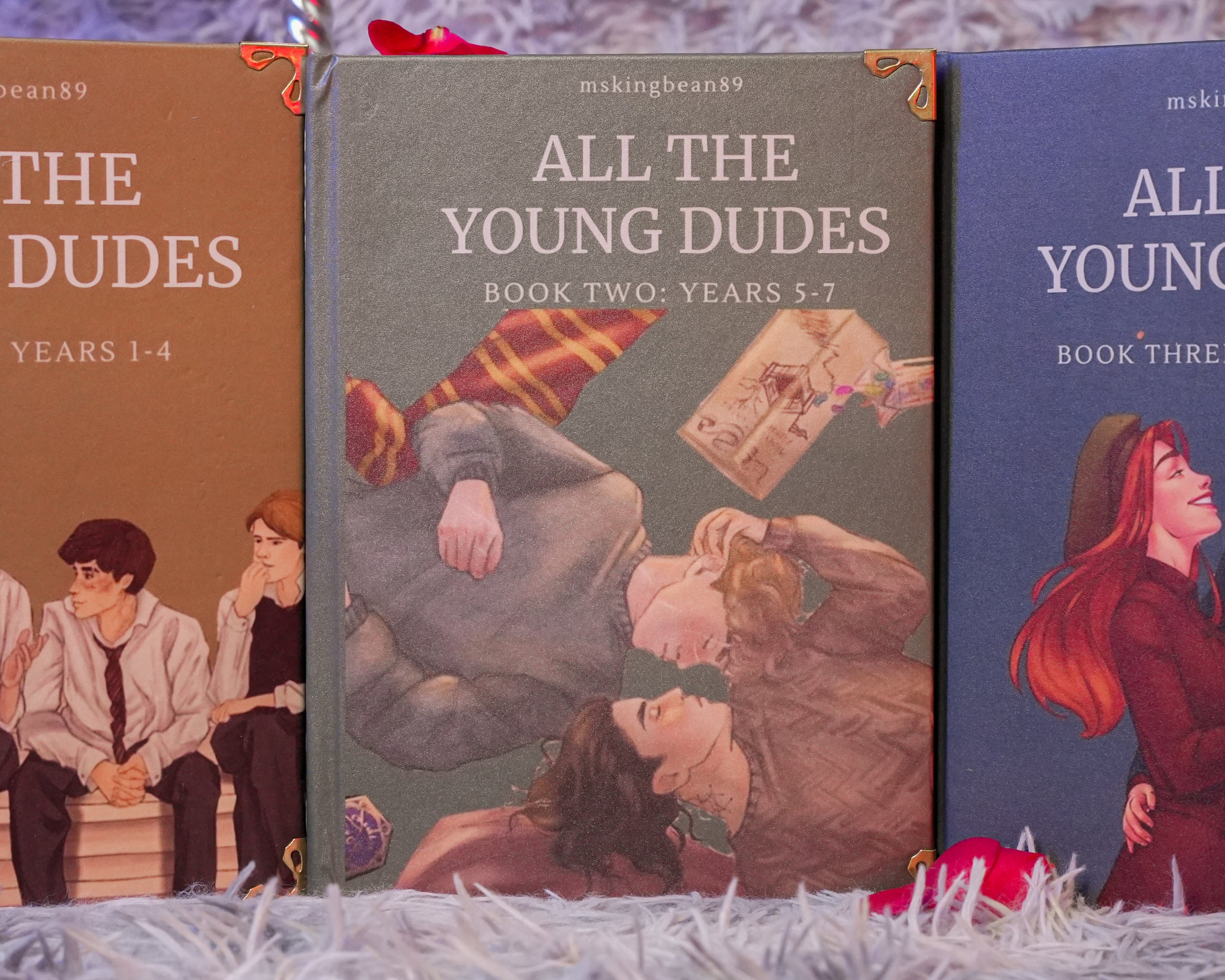 All the Young Dudes Book Full Series. 2 Styles Hardcover Bookbinding. 3 ...