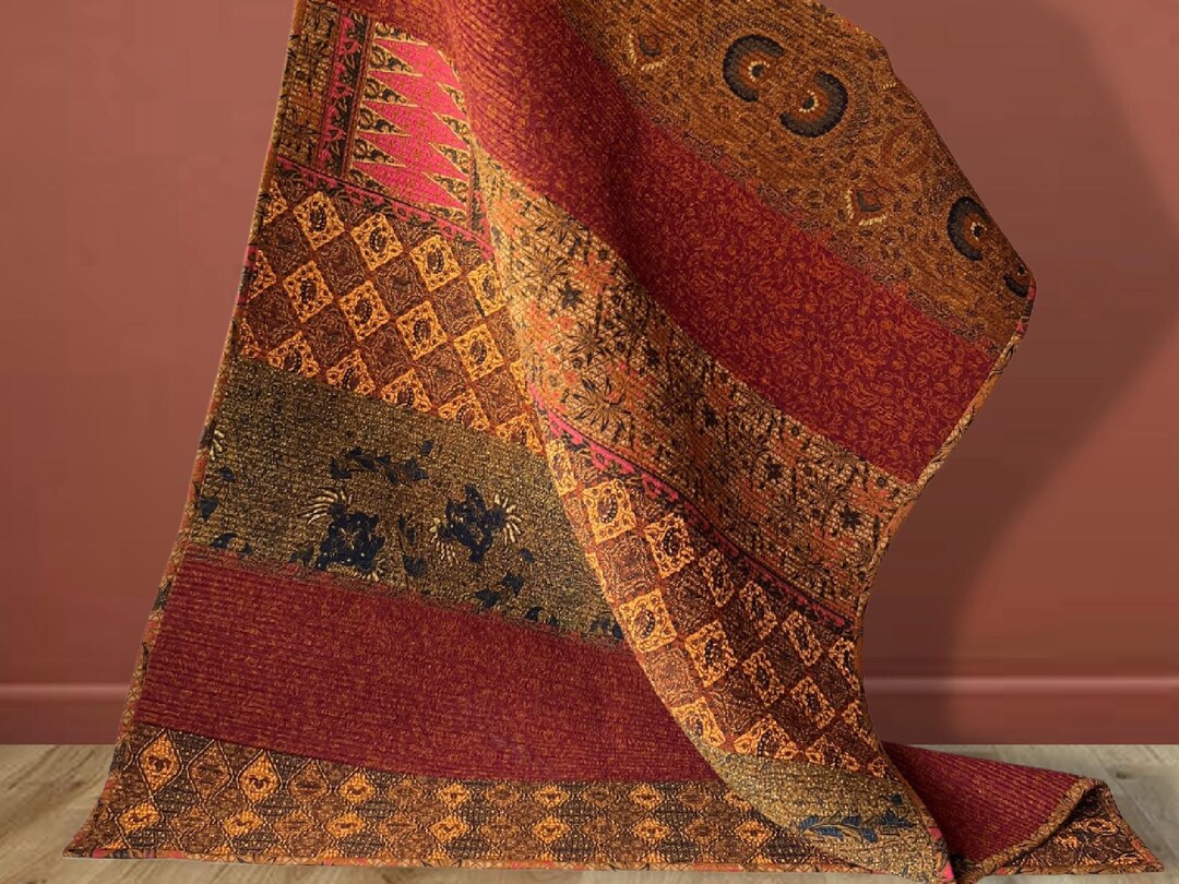 Bali Kilim Rug, Handmade, Batik Patchwork, Boho and Ethnic Area Rugs - Etsy