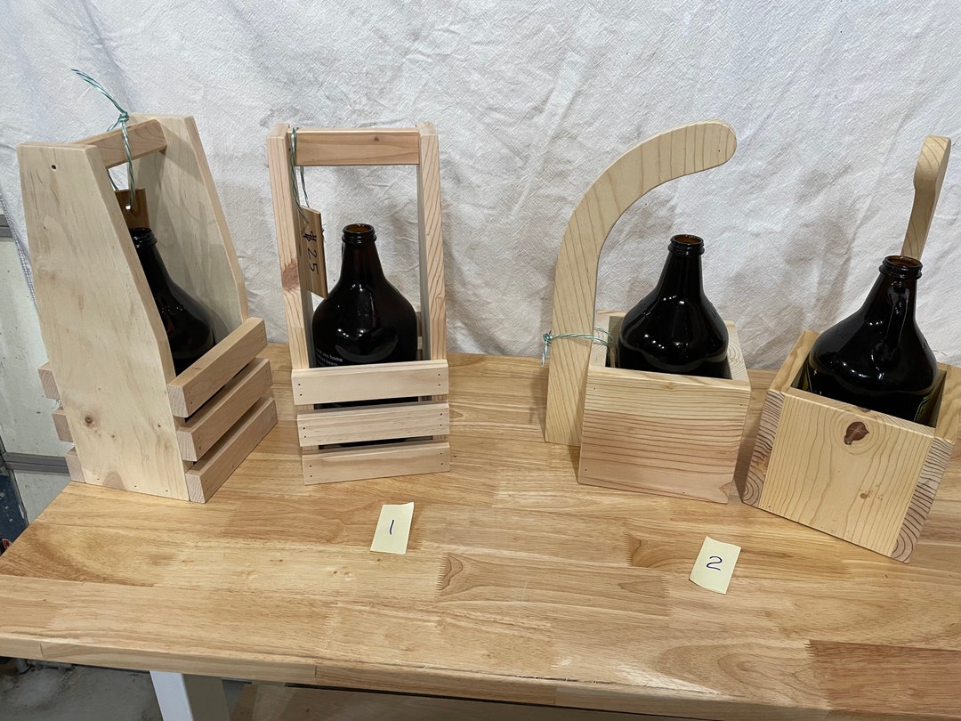 Growler Carrier. Single Growler Carrier. Craft Beer Lovers. - Etsy