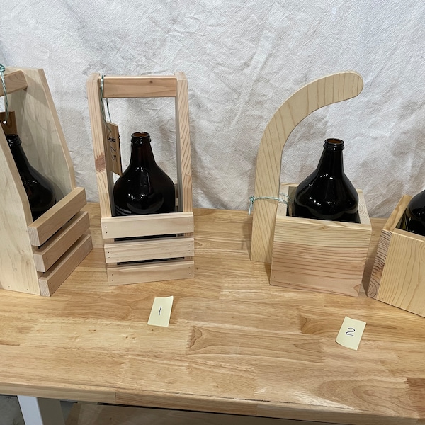 Growler Carrier - Etsy