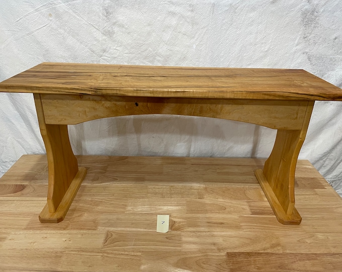 Bench. Maple Bench. Painter Bench. Solid Maple Bench. FREE SHIPPING - Etsy