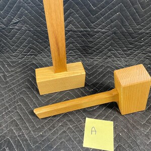 Wooden Mallets...oak....maple....black Walnut - Etsy