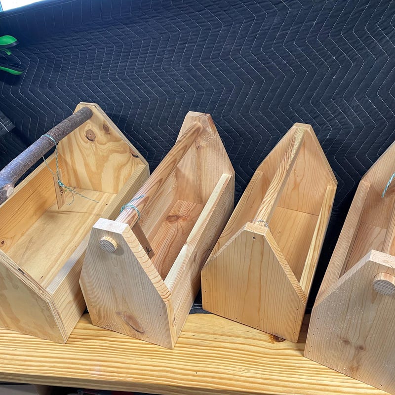 Wood Tool Box - Etsy