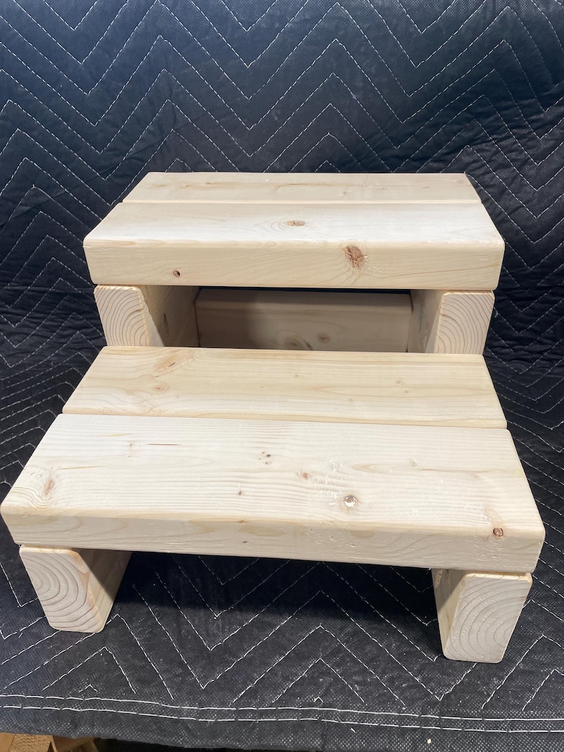 Step Stool...solid Wood...extra Sturdy... - Etsy