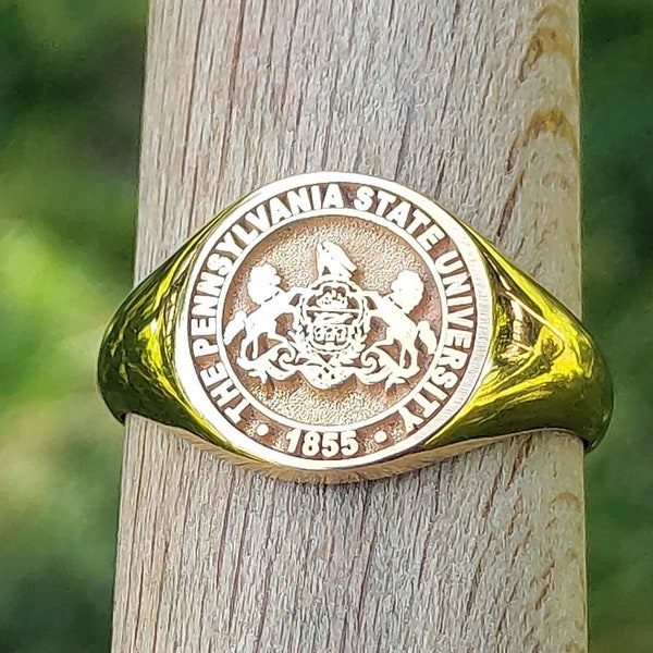University Ring - Etsy