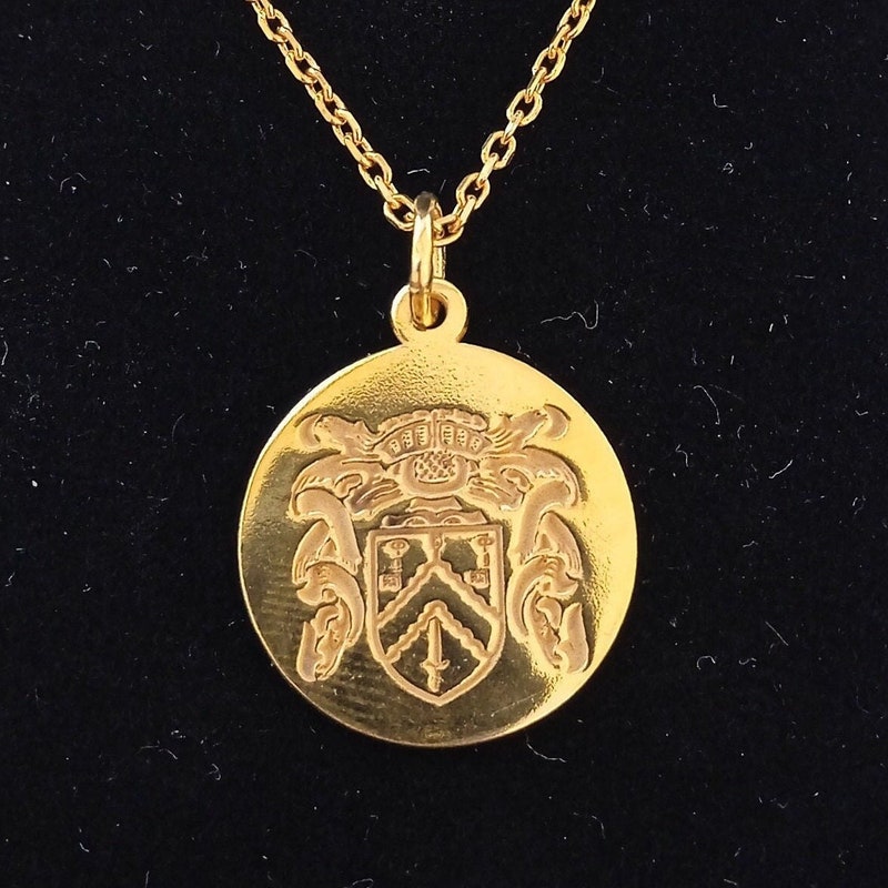 Gold Family Crest - Etsy