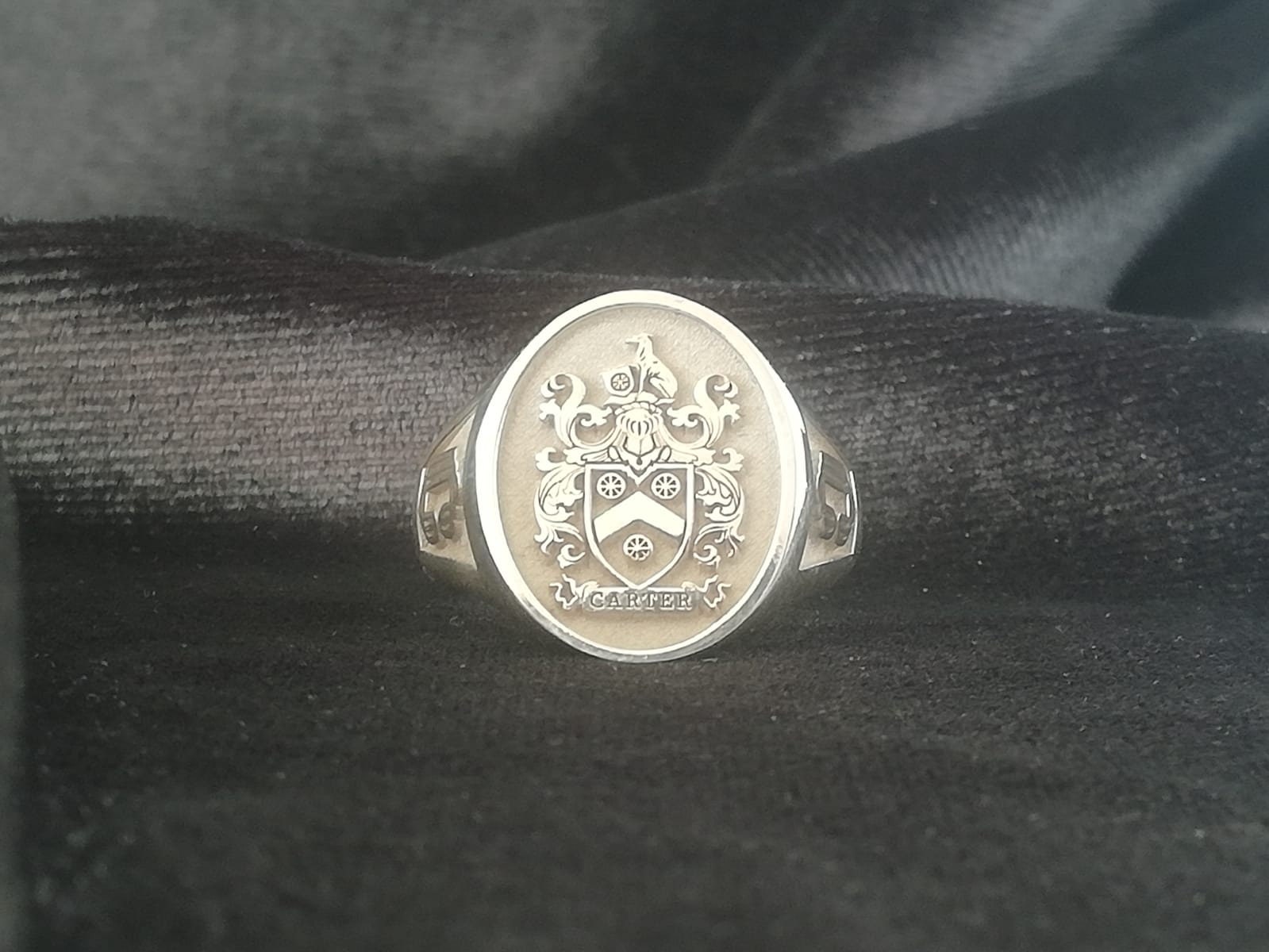 Family Crest Coat of Arms Custom Ring for Personalized Rings,signet ...