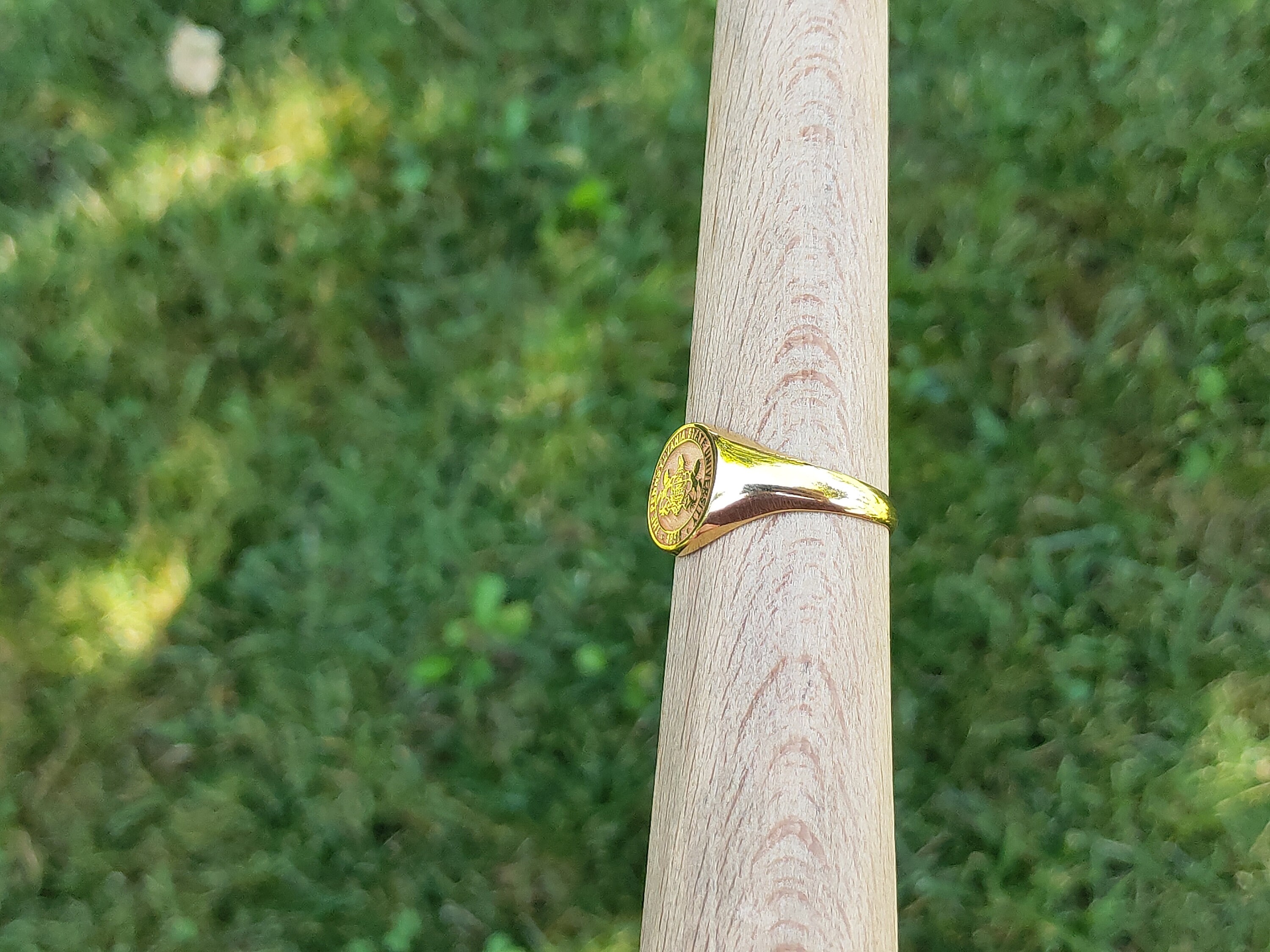 Custom Signet Ring,pennsylvania State University Ring,gold Filled ...