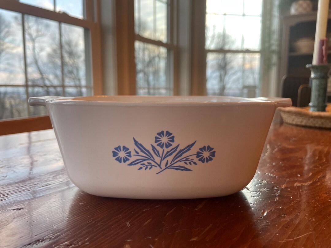 Corningware Blue Cornflower Baking Dish 1.5qt - Etsy
