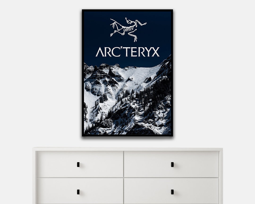 Arcteryx Brand Vintage Poster High Quality Print A2 A3 A4 Framed Poster ...