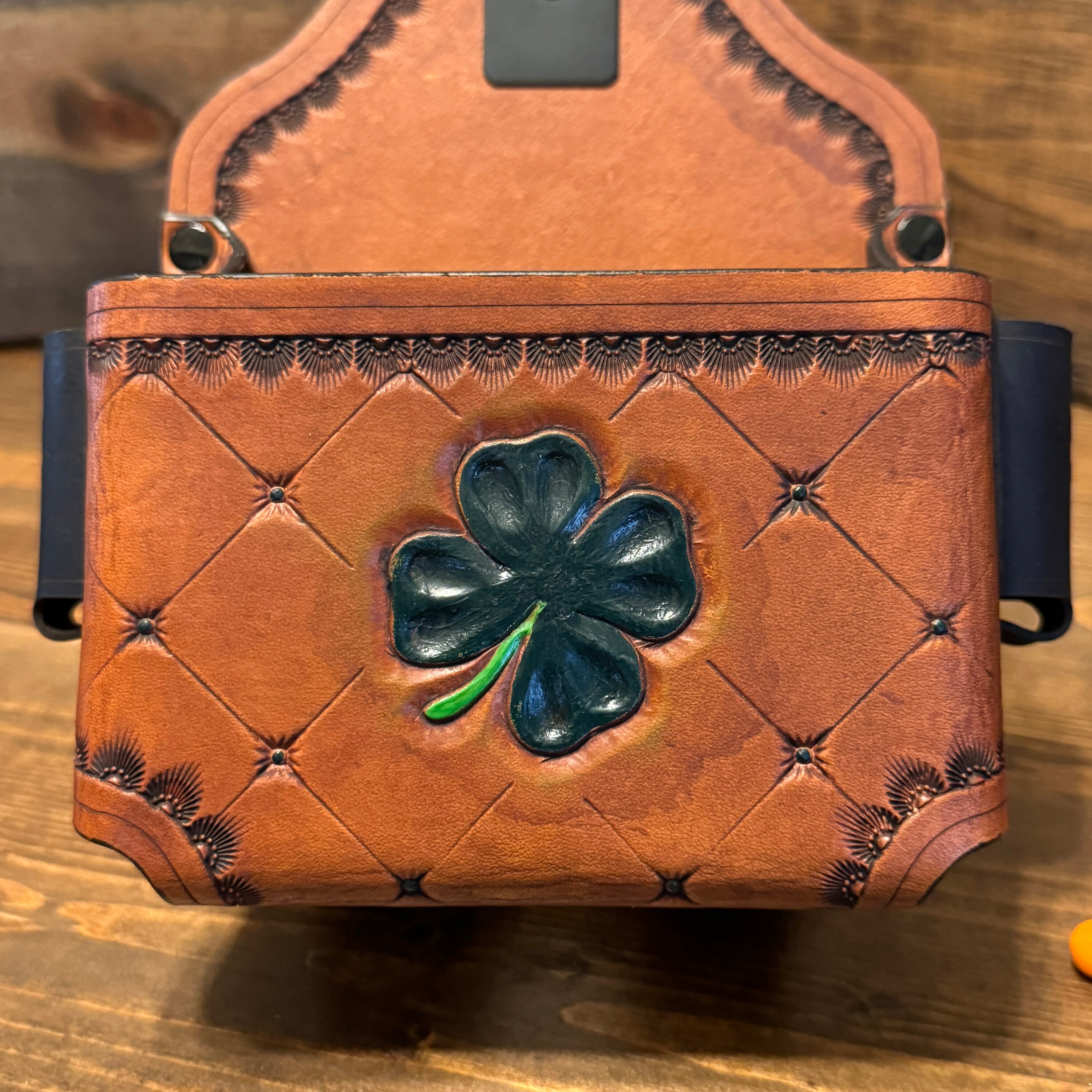 Bird Hunting/shell Tote/leather Shotgun Shell Holder/shotgun/trap Shoot ...