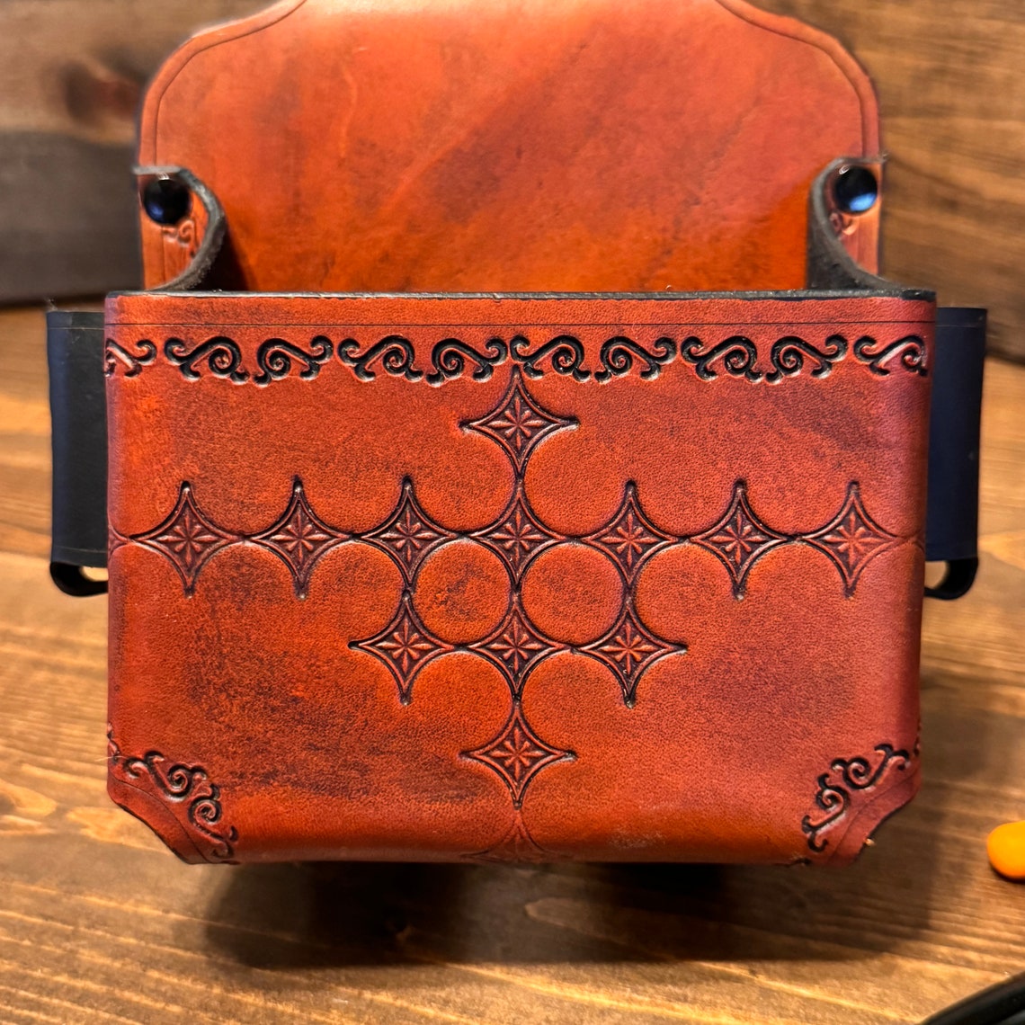 Trap Shoot/shell Tote/leather Shotgun Shell Holder/shotgun/bird Hunting ...