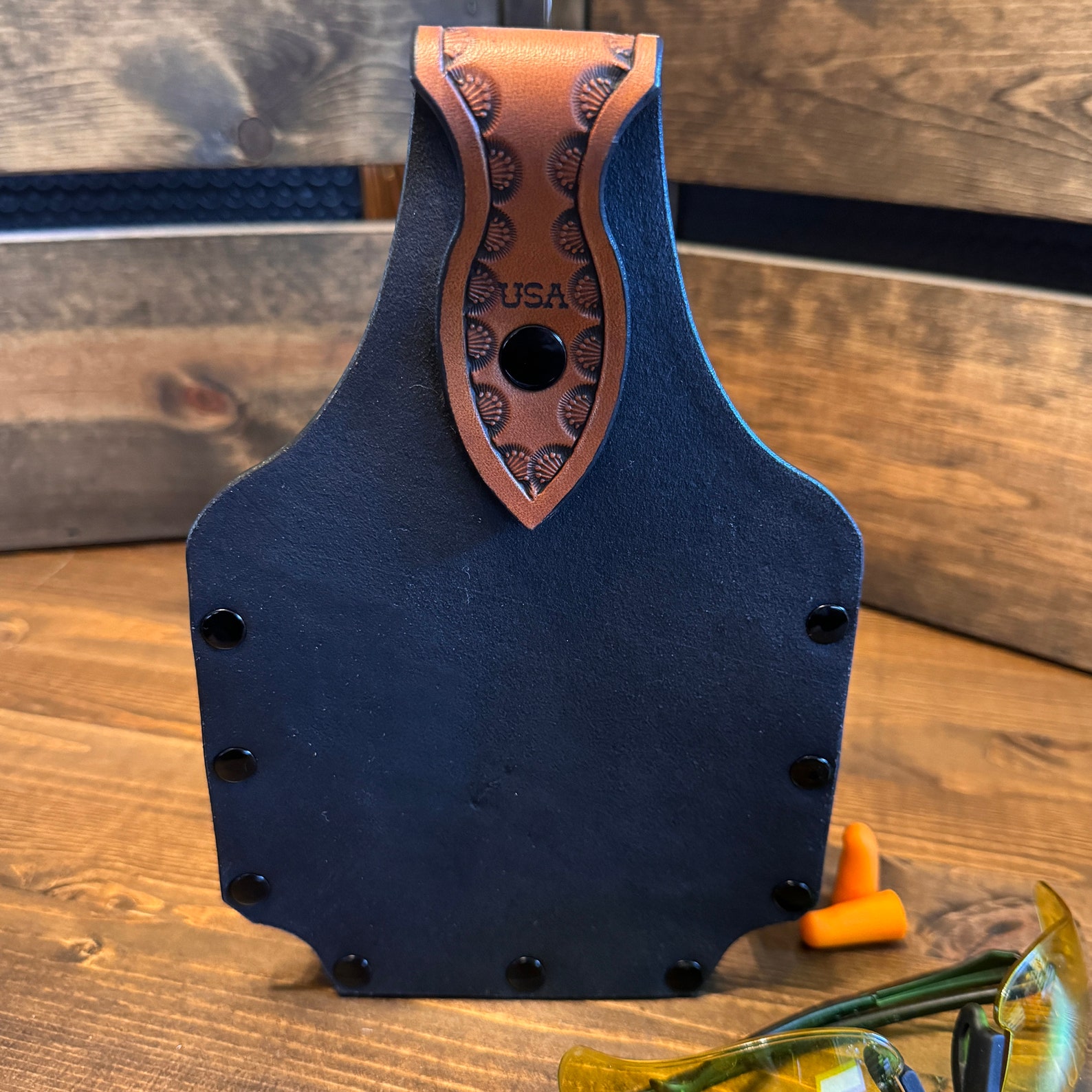 Bird Hunting/shell Tote/leather Shotgun Shell Holder/shotgun/trap Shoot ...