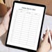 1 Potluck Sheet Digital Download,potluck Sheet Planner,potluck Sheet ...