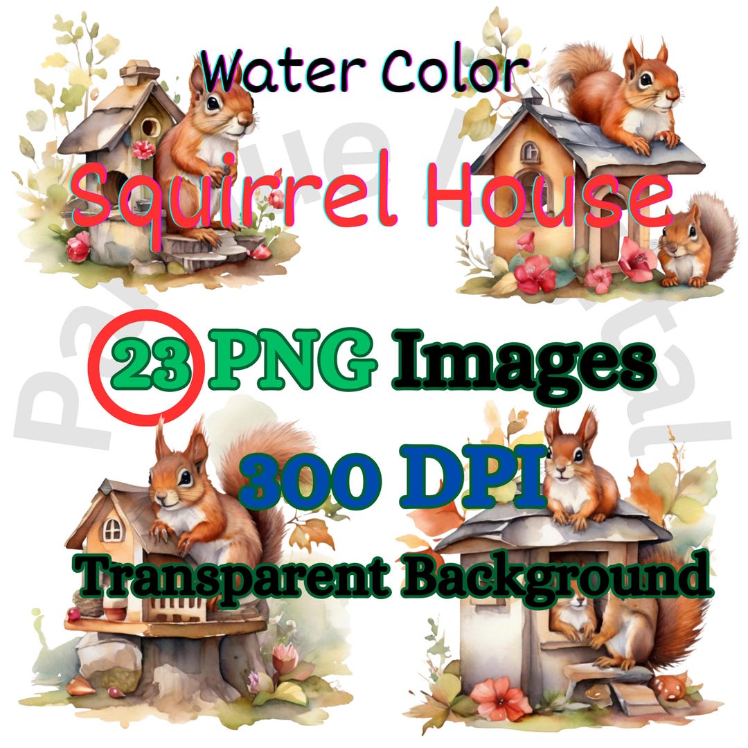 Squirrel House Clipart With Transparent Background Clip Art,high ...