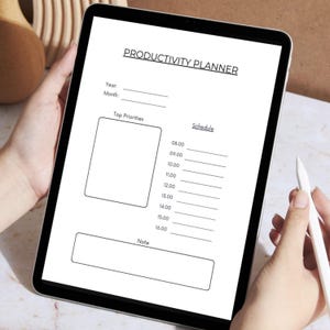 Productivity Planner Digital Download,productivity Tracker,productivity ...