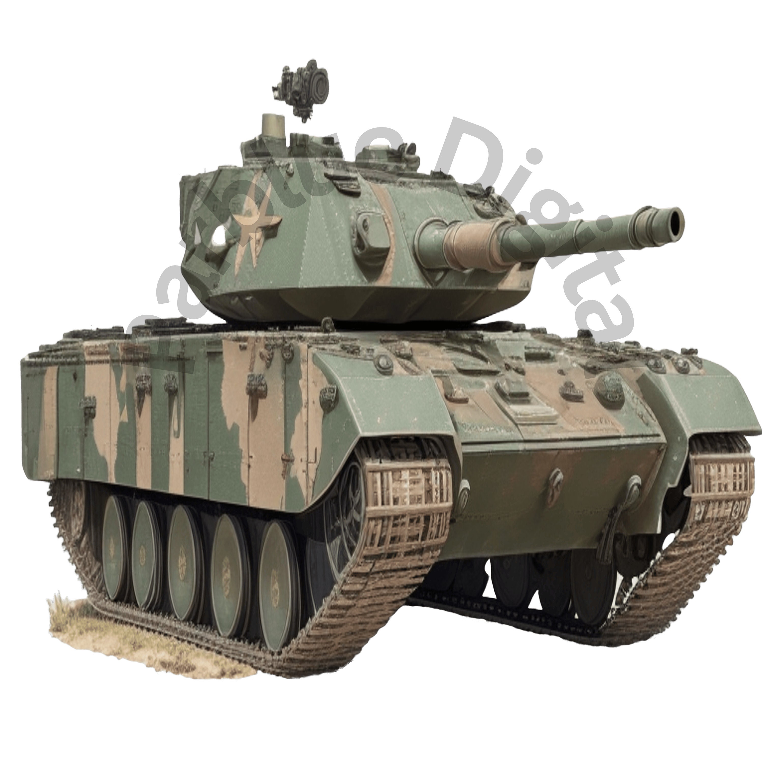 Military Tank Transparent Backgrounds Clip Art 10 High - Etsy