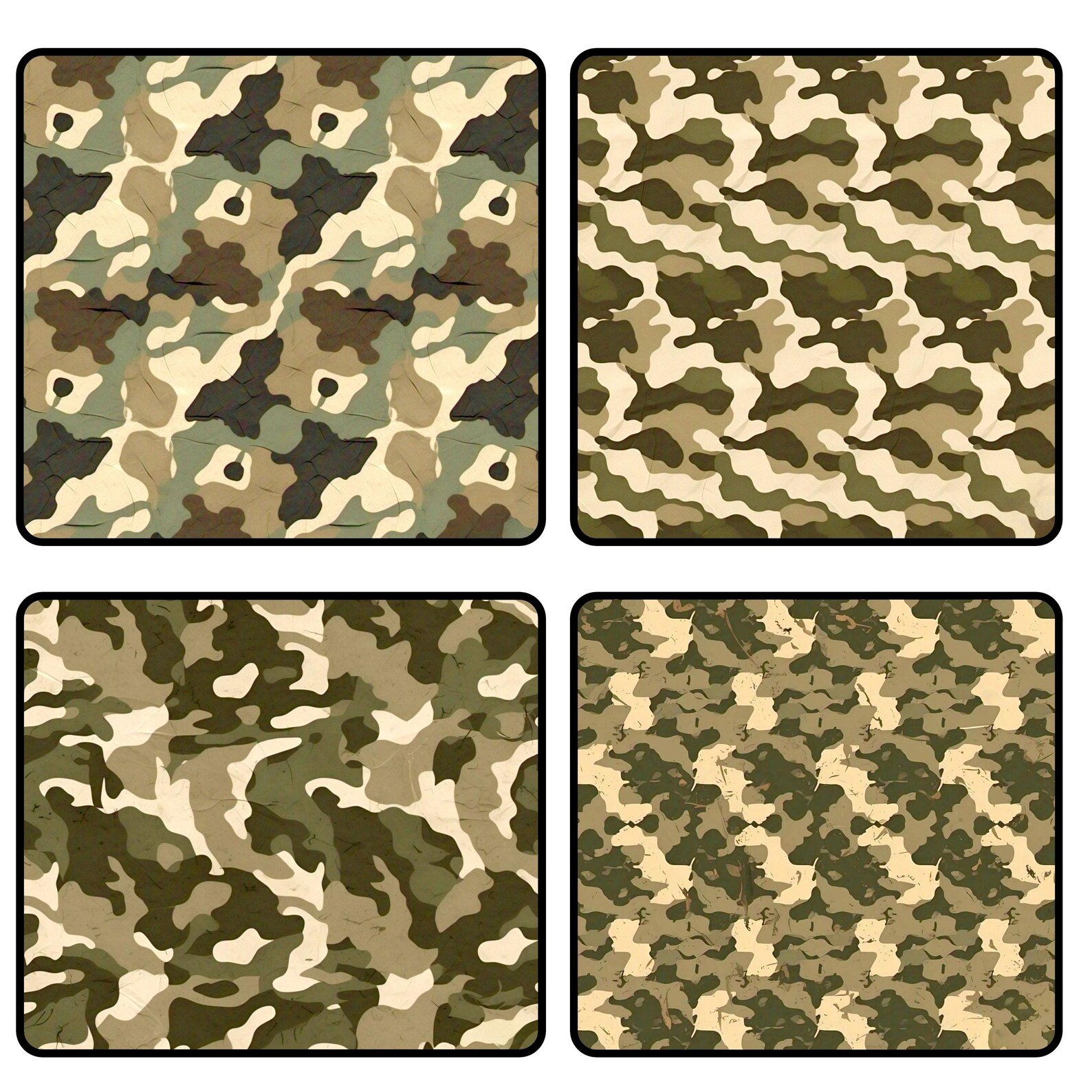 Camouflage Pattern Digital Paper,digital Camouflage Download,old ...
