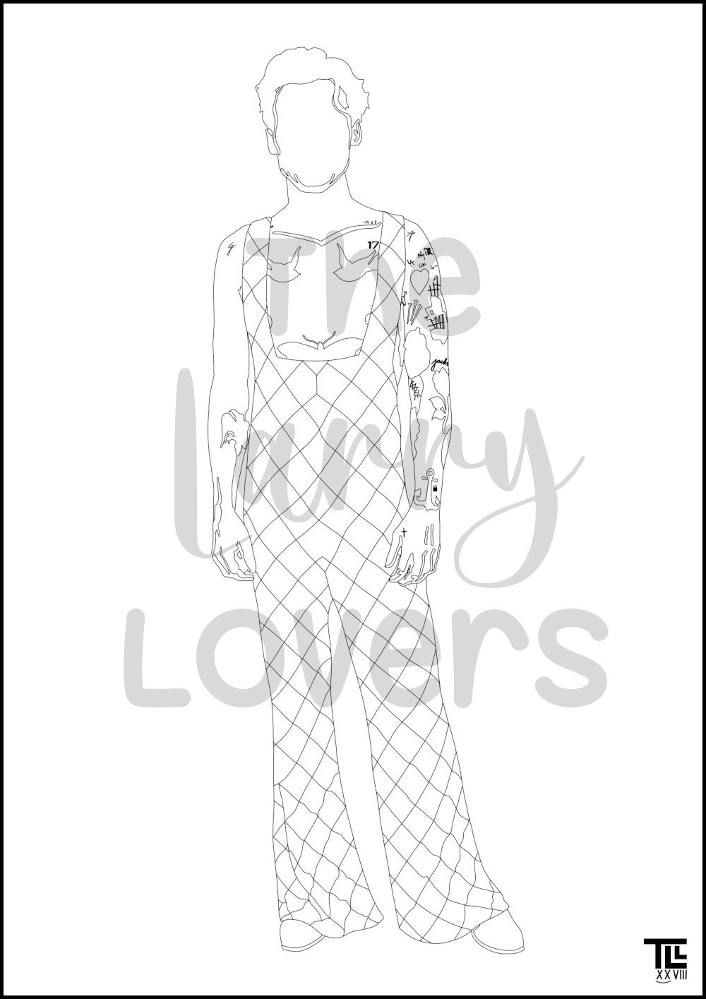 Harry And Louis 8 Coloring Pages For Instant Download Print At Home Larry Stylinson One Direction