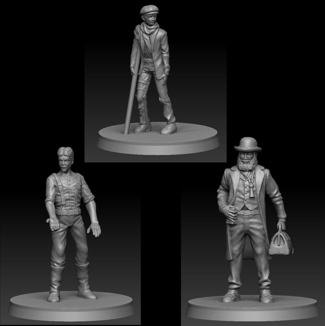 A Christmas Carol Adventure Tiny Tim Dnd Model Pack STL File for ...
